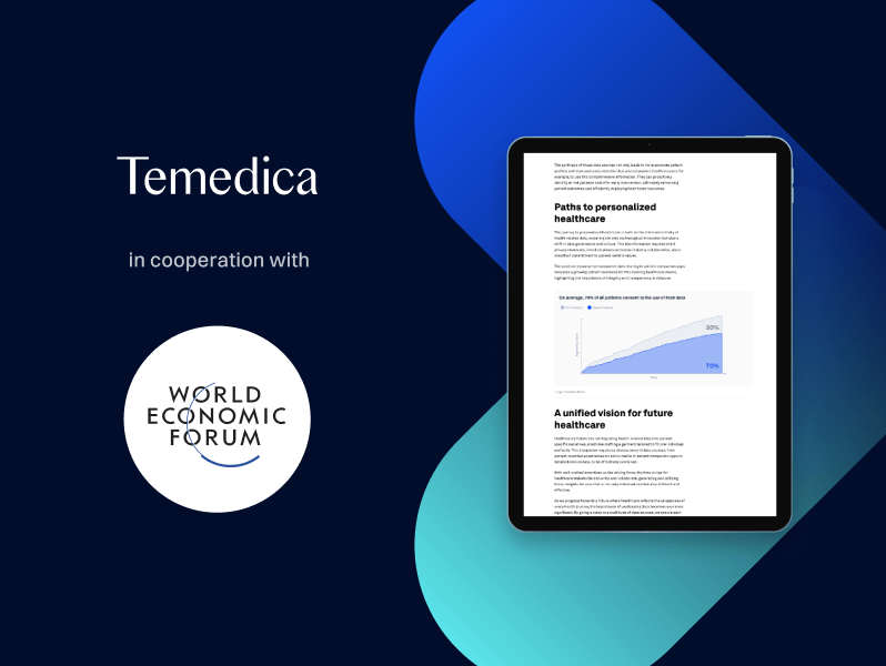 Temedica and the World Economic Forum collaborate to highlight the ...